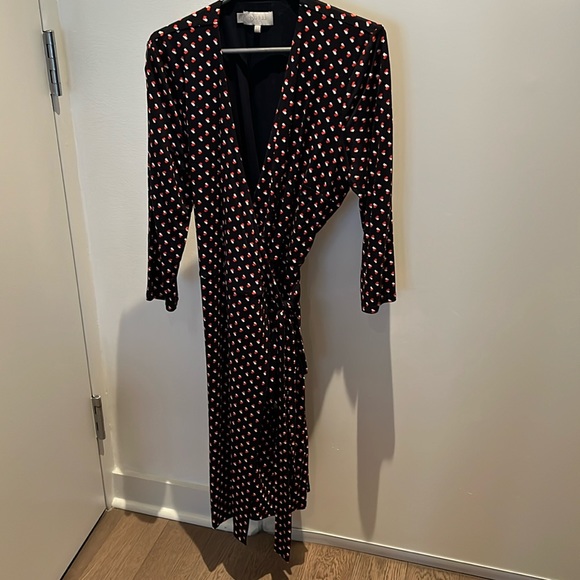 hobbs | Dresses | Hobbs Printed Linen Wrap Dress | Poshmark